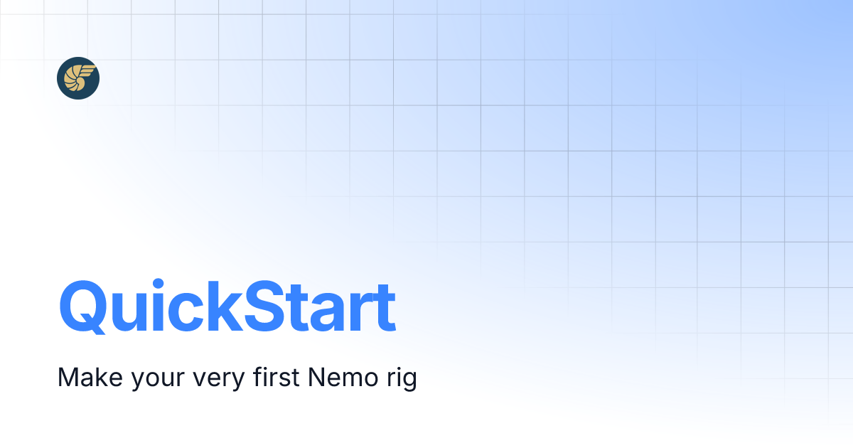 QuickStart | NemoPuppet Documentation